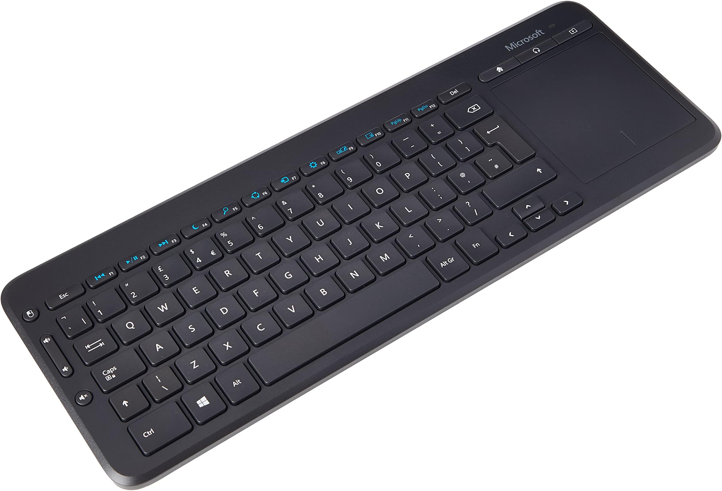 Microsoft N9Z-00006 All-in-One Media Keyboard with Integrated Track Pad ...