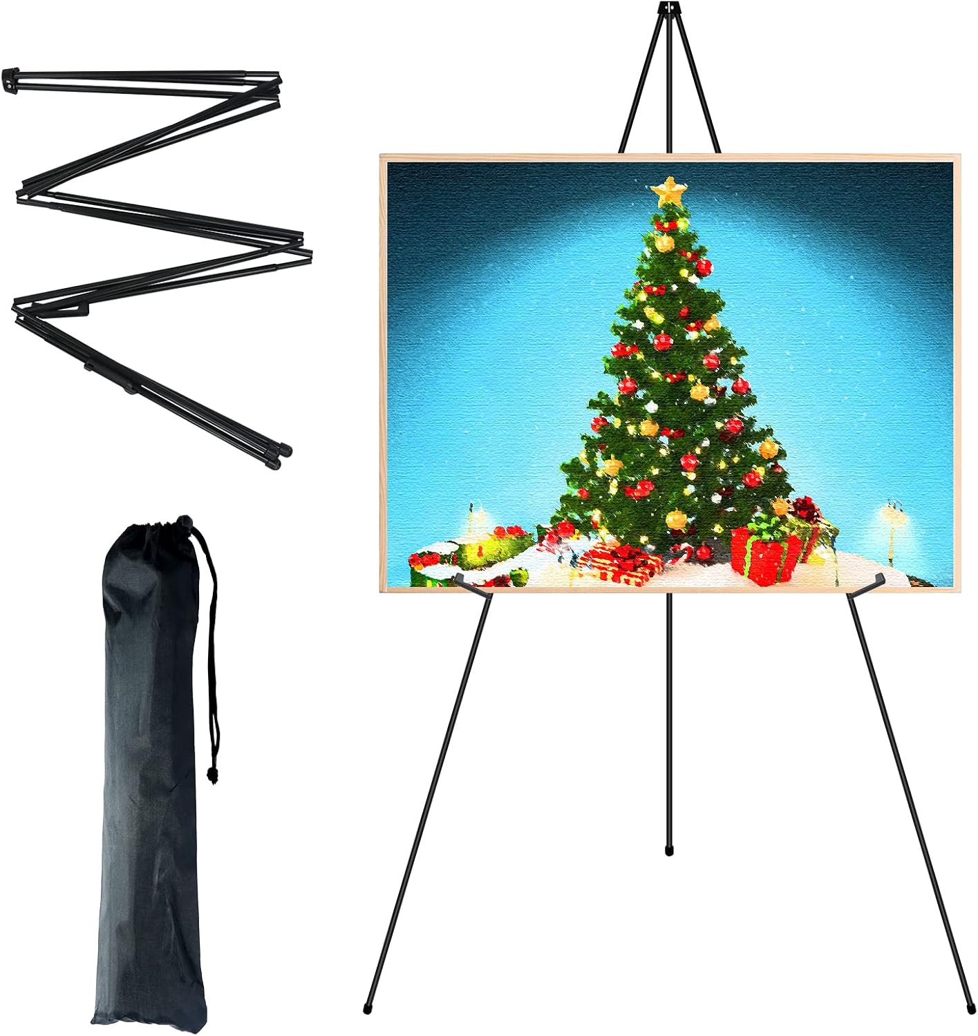 Amazon.com: Easel Stand for Display, Easel Stand for Wedding Sign, 63 ...