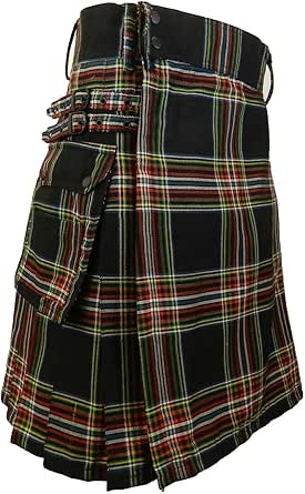 Amazon.com: UT Kilts Men's Standard Tartan Utility Kilt, Modern ...
