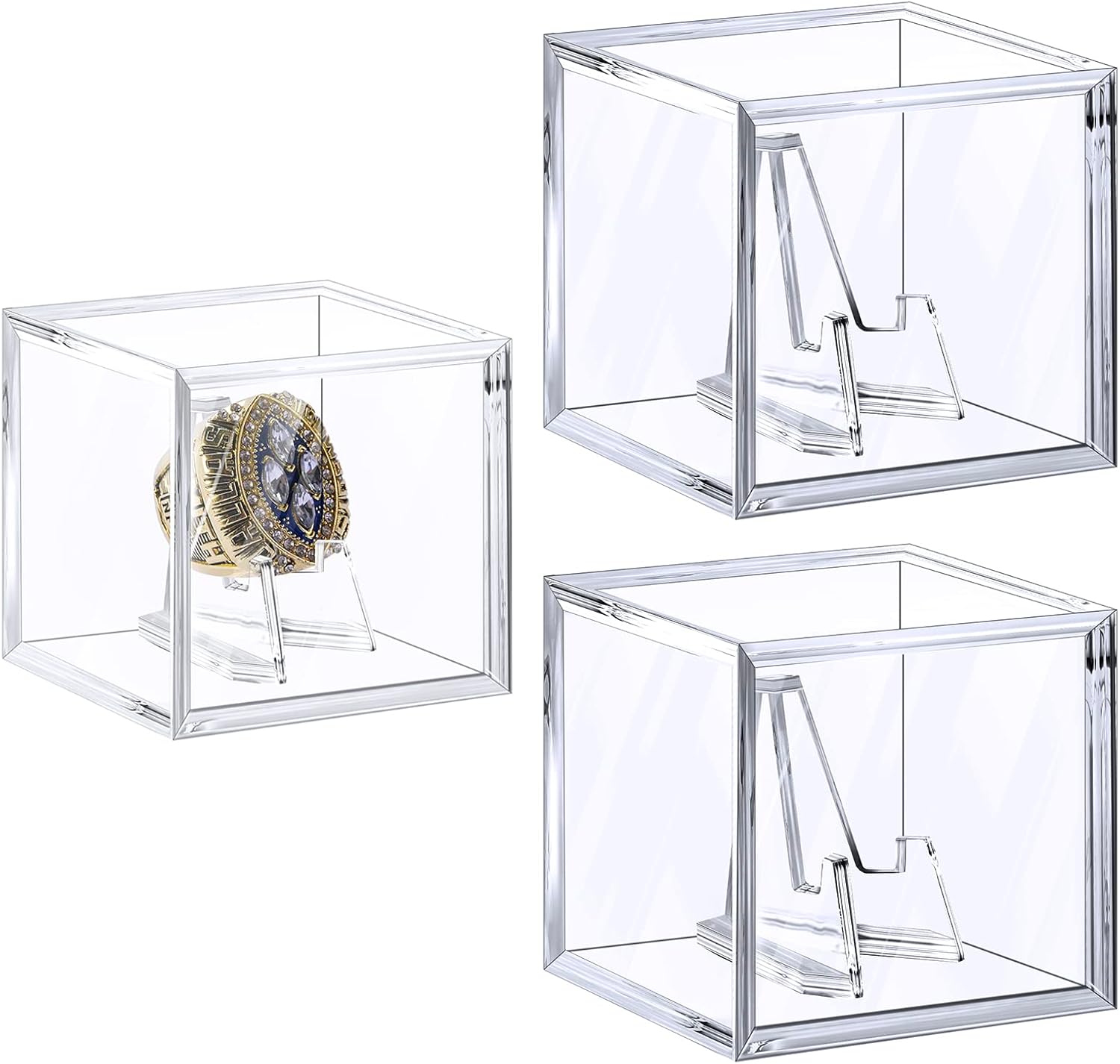 Amazon.com: Foboull Championship Ring Display Case,Acrylic Display Box ...