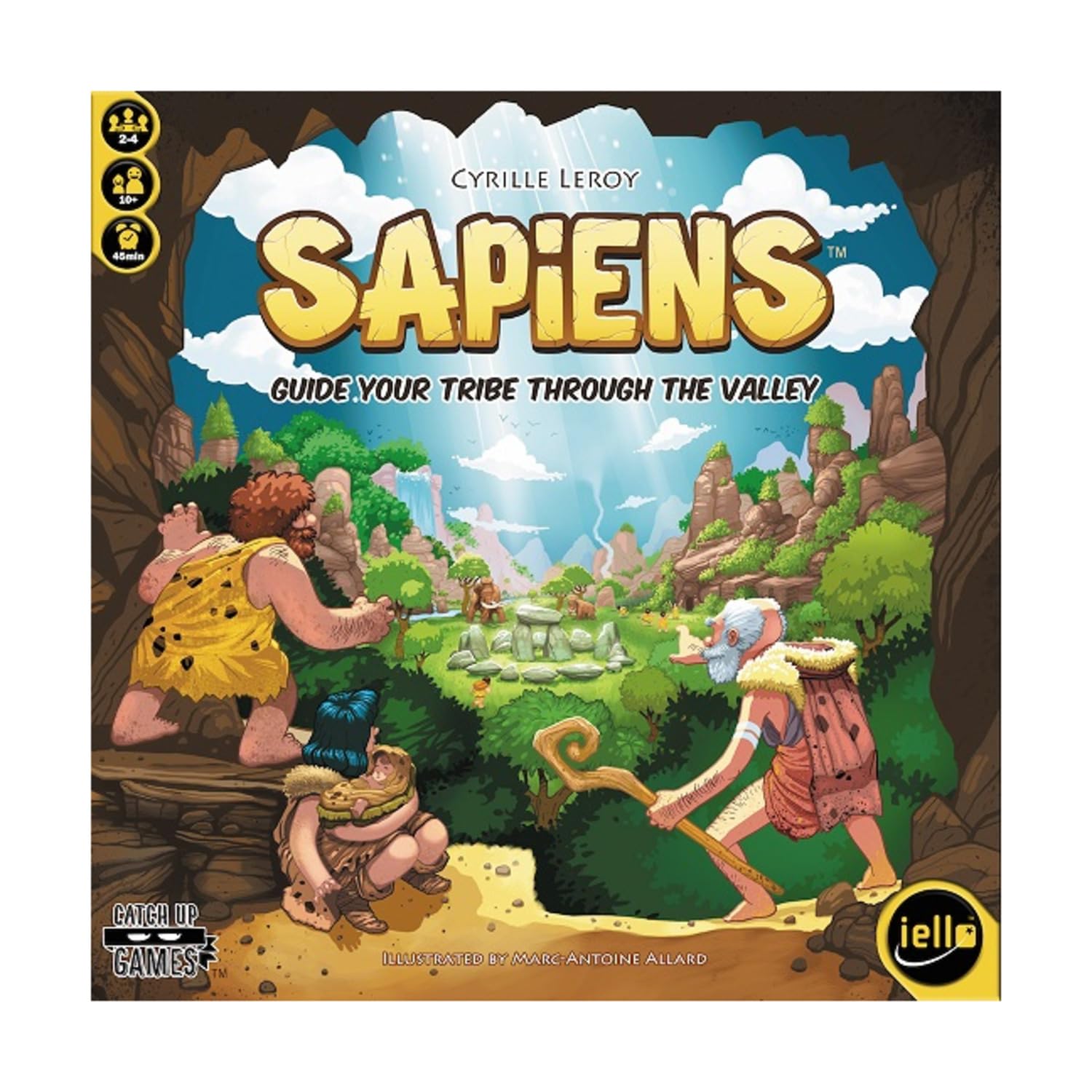 Amazon.com: IELLO Sapiens Board Game : Toys & Games
