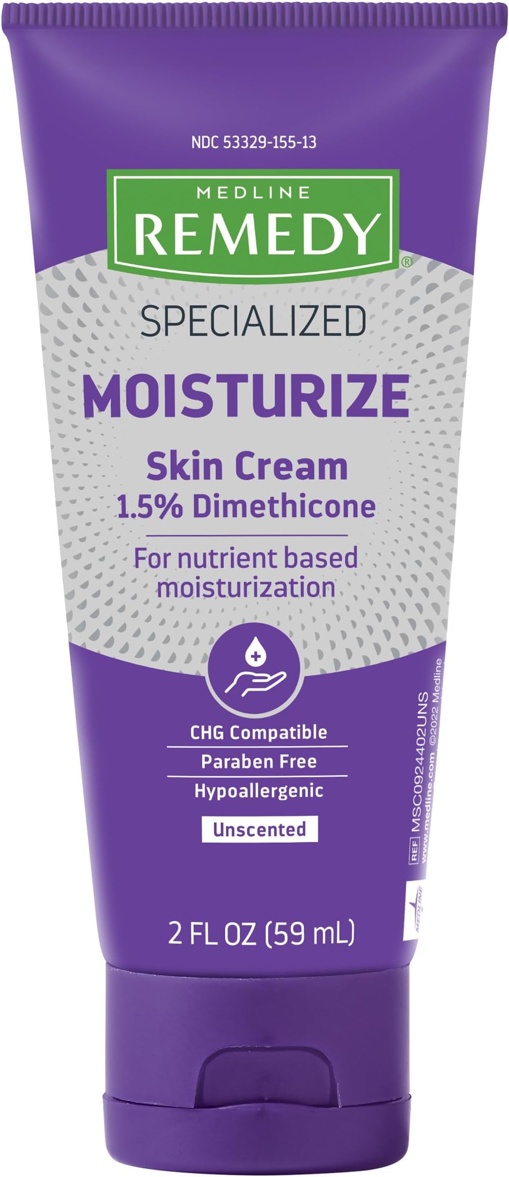 Amazon.com : Medline Medline Remedy Skin Repair Cream Every Day ...