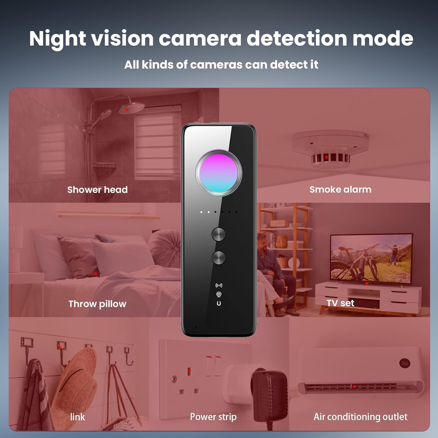 Snapklik.com : Hidden Camera Detectors Camera Detector Spy Camera ...