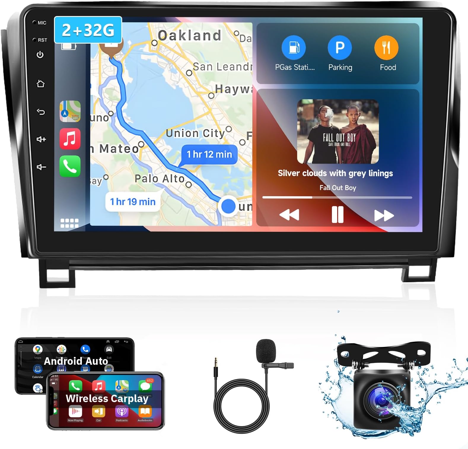 Amazon.com: 2G+64G Android Car Stereo for Toyota Tundra & Toyota ...