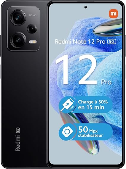 Xiaomi Redmi Note 12 Pro 5G 6GB RAM 128GB Midnight Black : Amazon.de ...