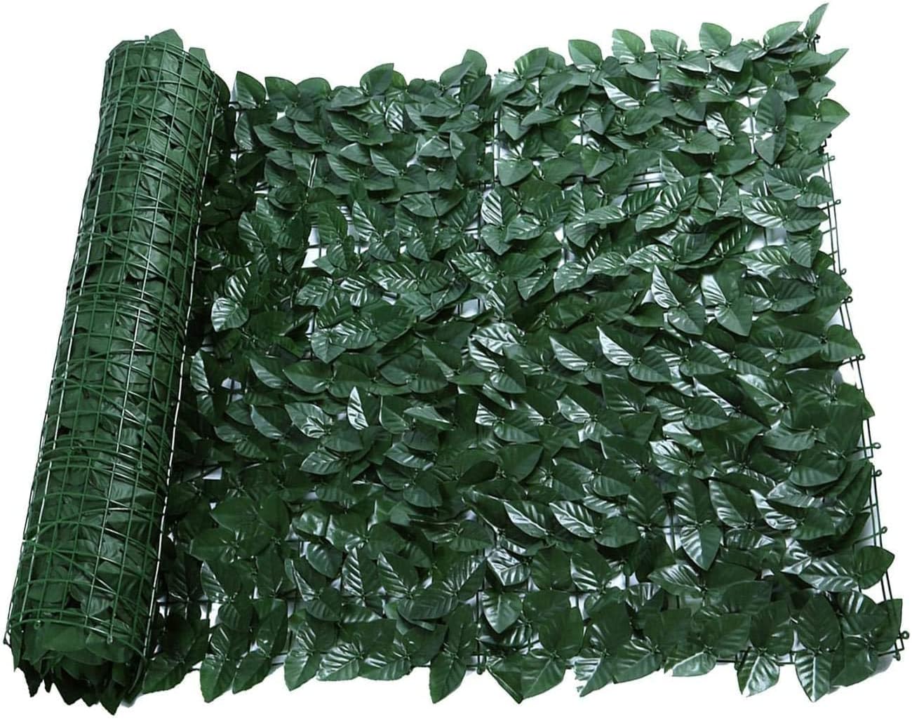 Artificial Leaf Screening Artificial Leaves Fence Privacy Hedging Wall ...