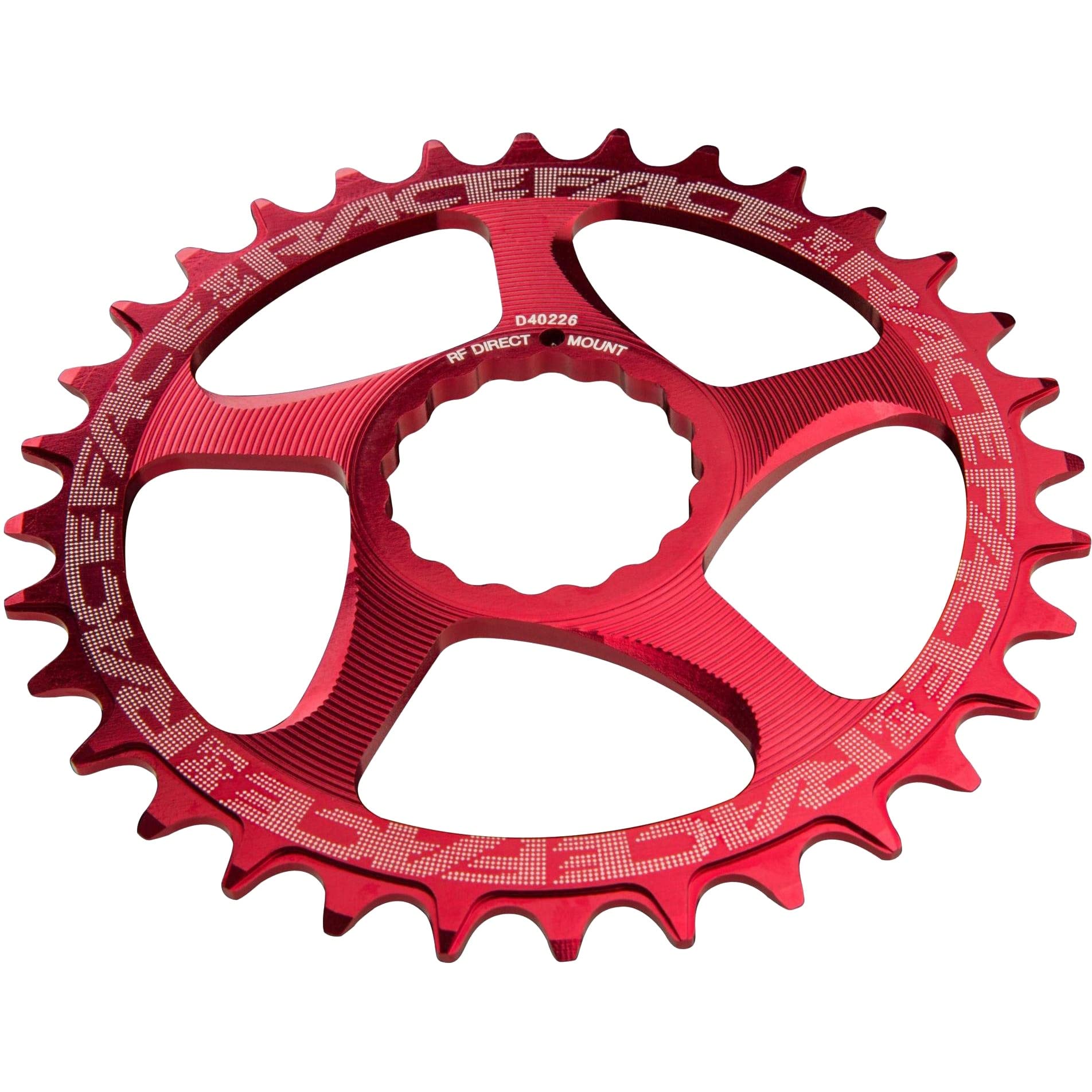 Snapklik.com : Race Face Narrow Wide Cinch Direct Mount Chainring Red