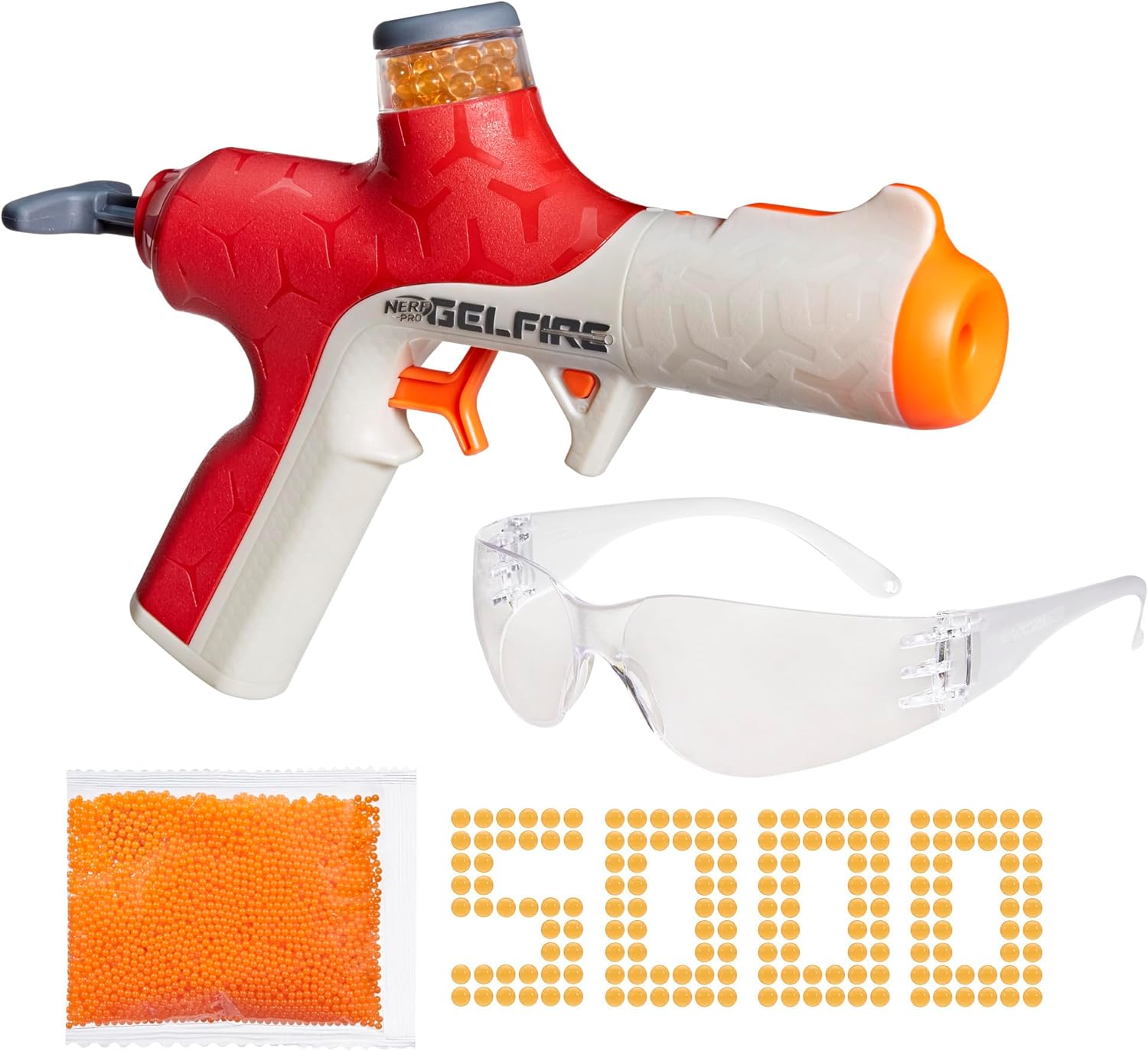 Nerf Pro Gelfire Twist Shot Blaster, 150 FPS, 5,000 Gelfire Rounds, T ...