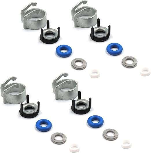 HiSport 06H998907A Fuel Injectors Seals Repair O-Ring Kit Replacement ...