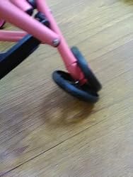 Amazon.com: Precious Toys Hot Pink & Black Handles Doll Stroller with ...