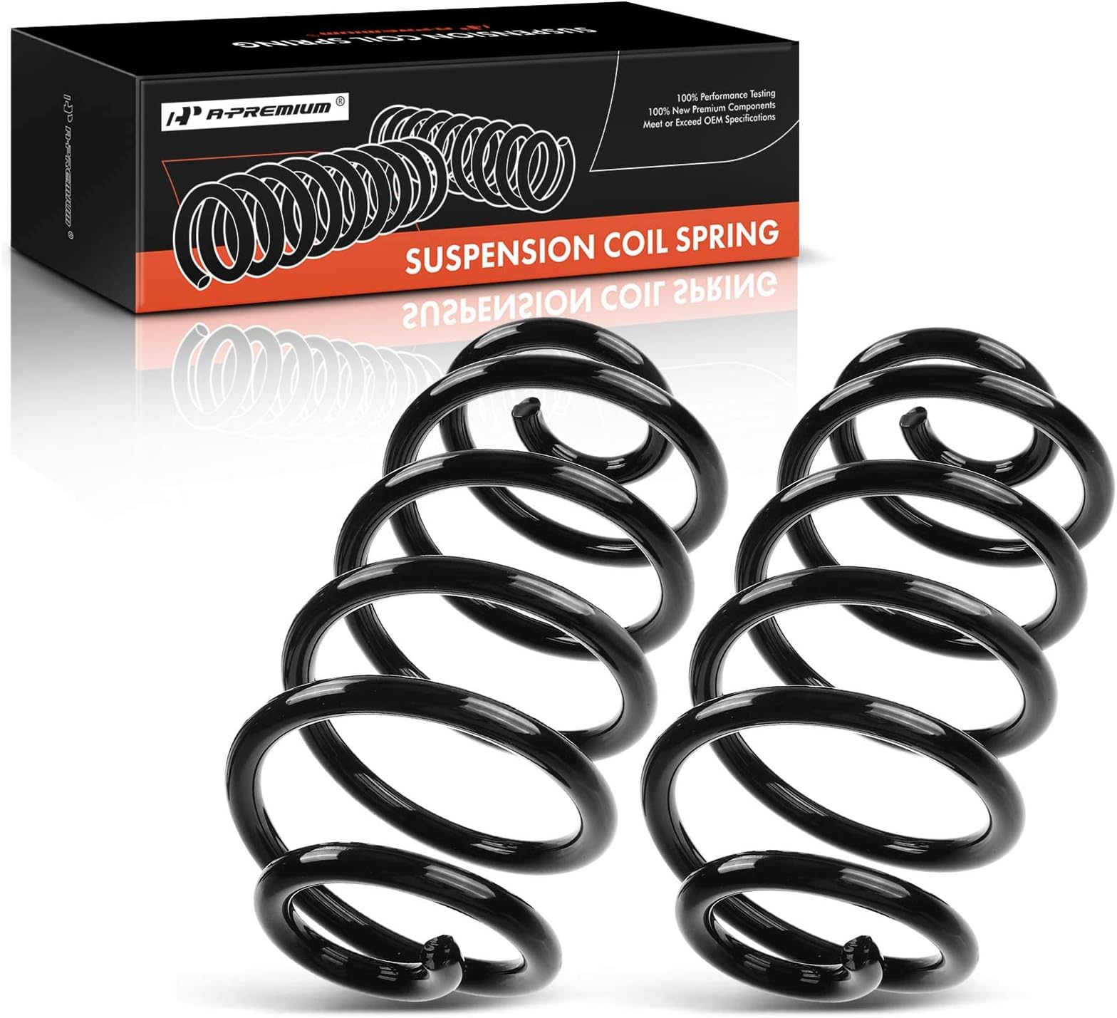 Amazon.com: A-Premium 2Pcs Rear Suspension Coil Spring Set Compatible ...