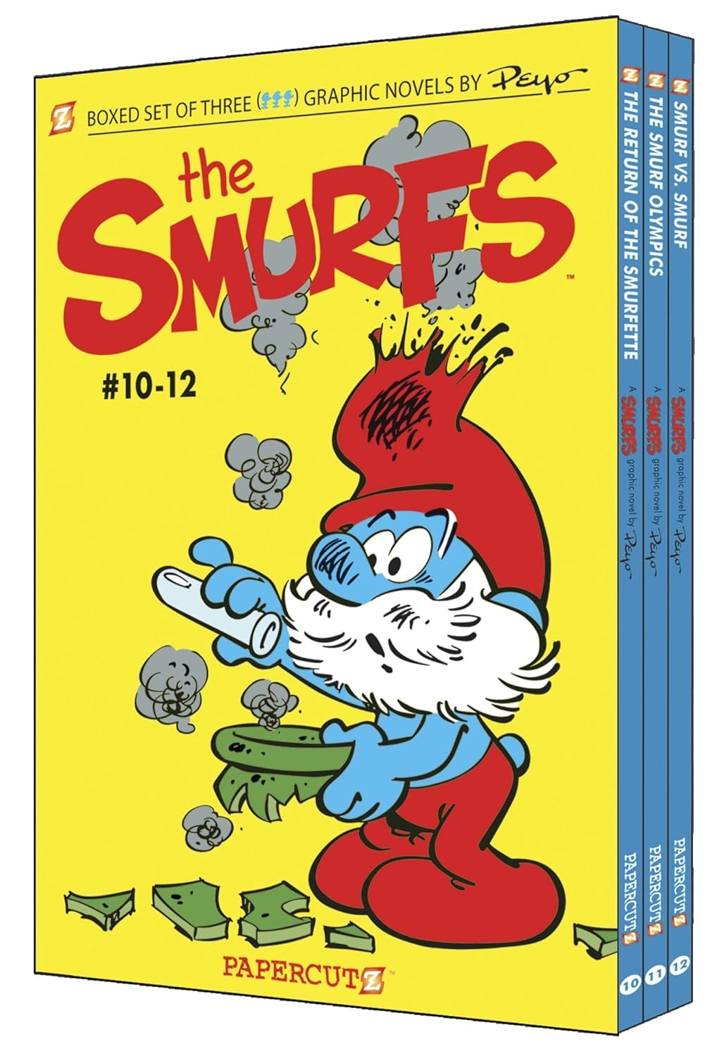 Amazon.com: The Smurfs Graphic Novels Boxed Set: Vol. #10-12: ...