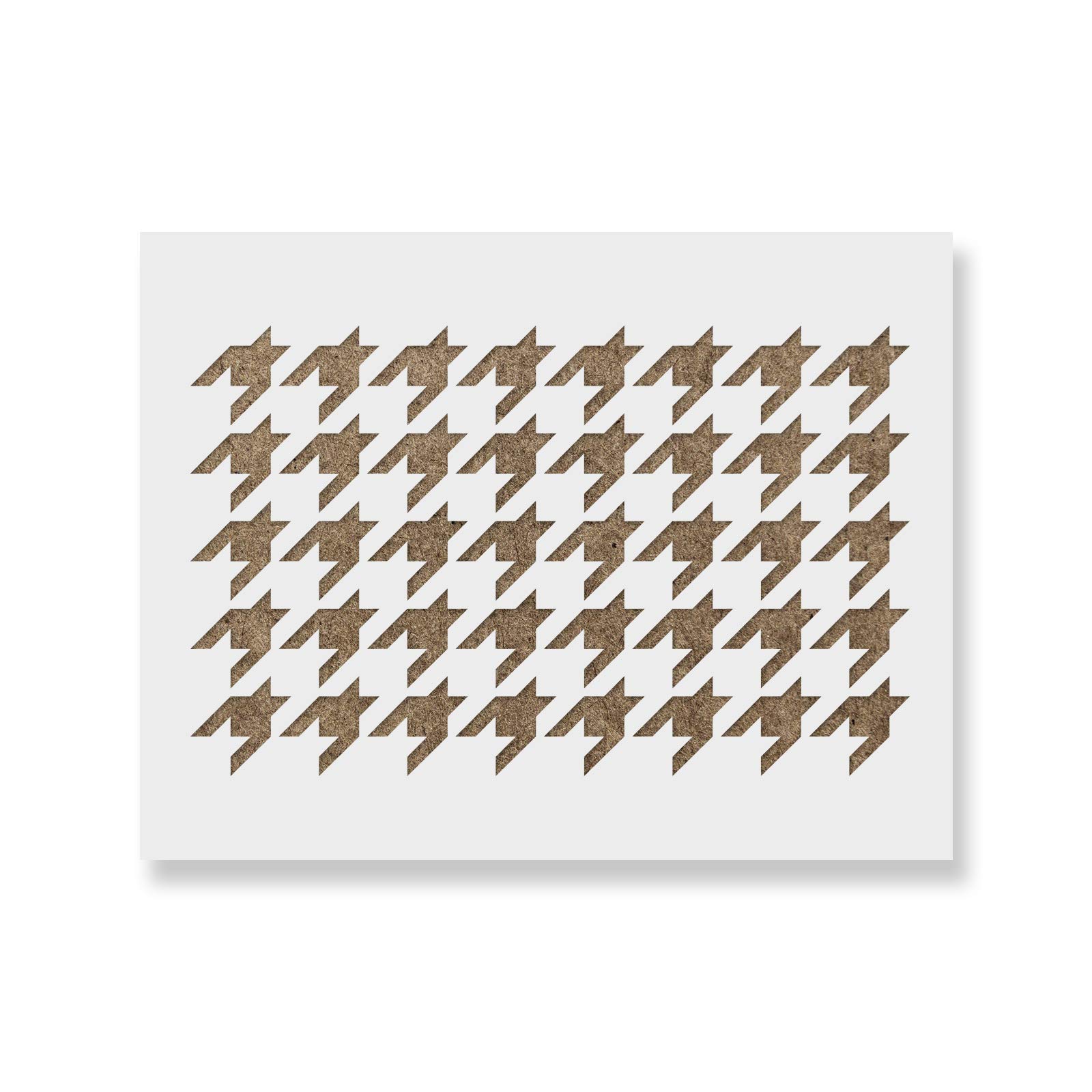 Amazon.com: Houndstooth Stencil - Easily Brighten Up Your Home ...
