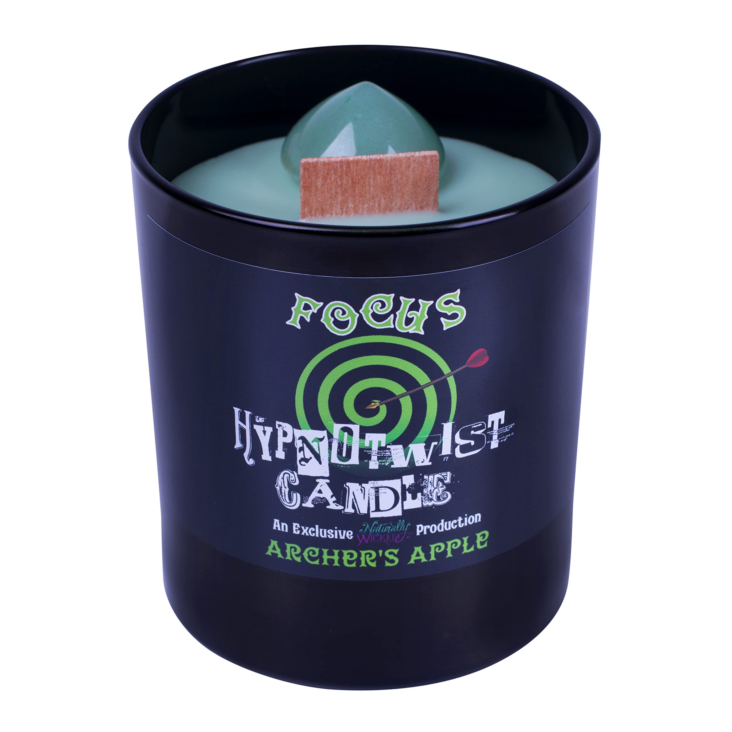 Amazon.com: Naturally Wicked Hypnotwist Focus Candle | Hypnotic Crystal ...