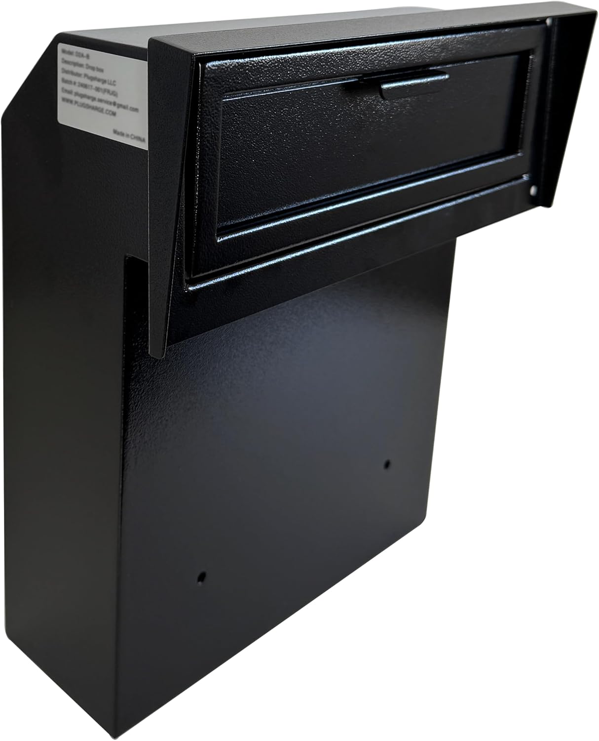 Amazon.com: Plugsharge Locking Mailbox Drop Box with Rain Cover, Door ...