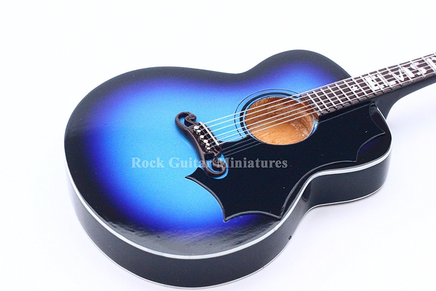 Gibson Blue Acoustic Guitar