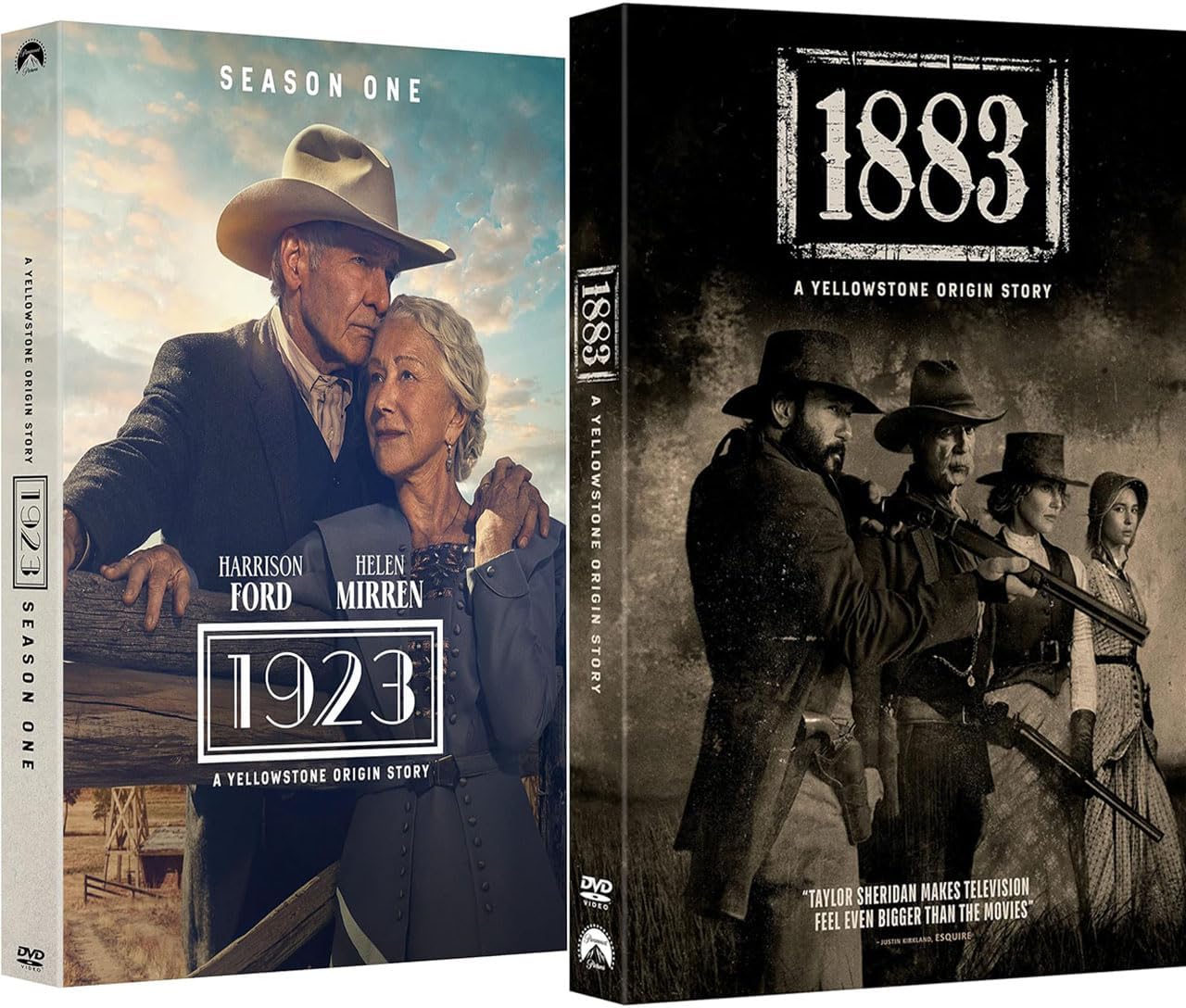 1923 & 1883: A Yellowstone Origin Story [HD-DVD] Pack Set.: Amazon.co ...