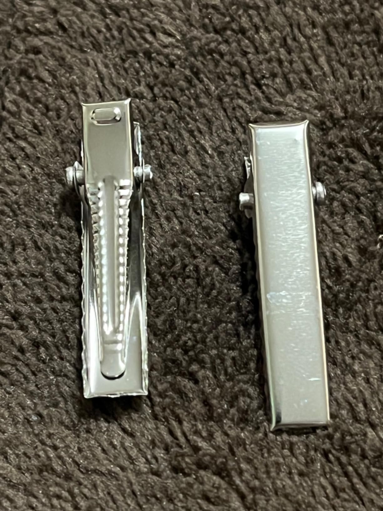 100 Pack Small Plain Silver Duckbill Alligator Metal Hair Clips ...