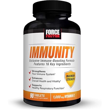Amazon.com: Force Factor Immunity, Immune Support Booster with ...