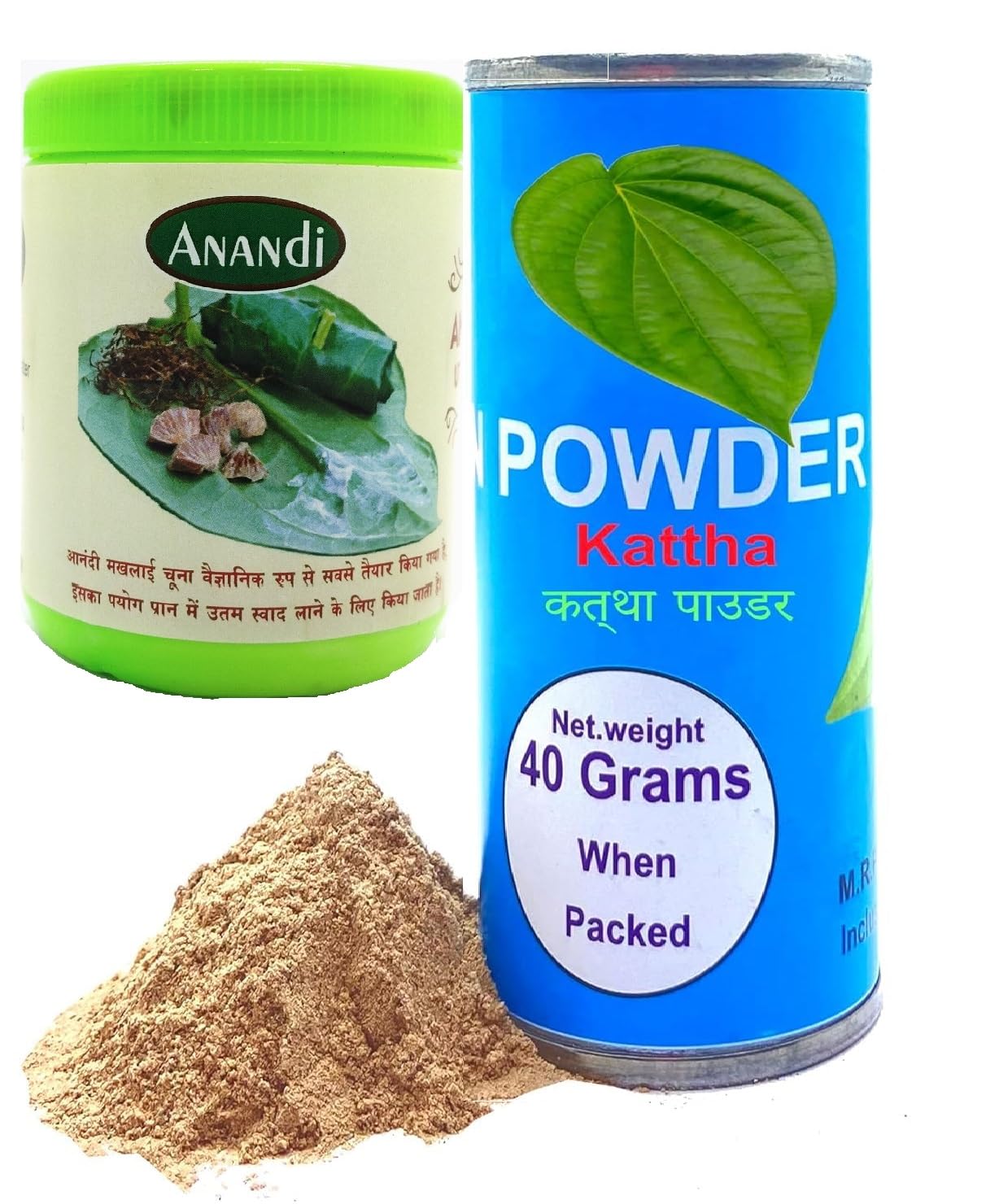 Pan Chuna Paan Chuna and kattha powder Combo Pack of 2, Pan Choona ...