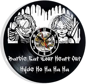 Amazon.com: Spooky and Stylish Halloween Horror Movie Vinyl Record Wall ...