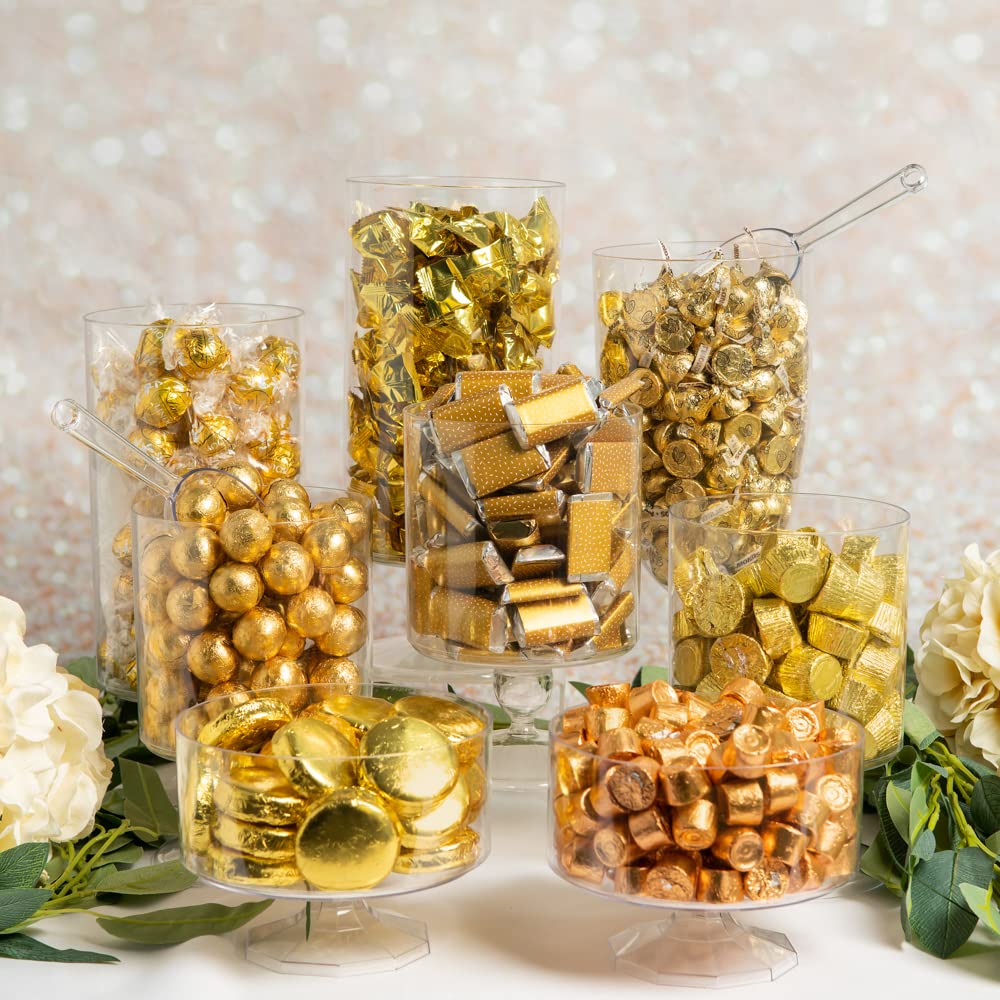 Coral And Gold Candy Buffet Supplies