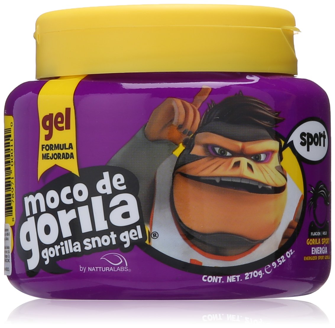 Amazon.com: Moco De Gorila Gel para el cabello deportivo | Gel energizante para peinar el ...