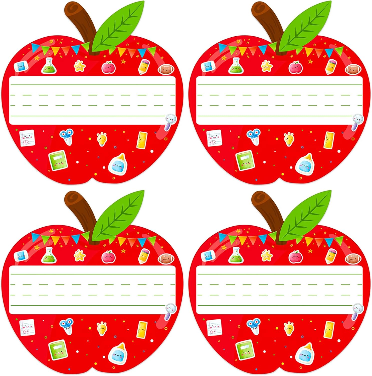 Amazon.com: JUESMOS 36PCS Name Tags Label Sticker Classroom Desk ...