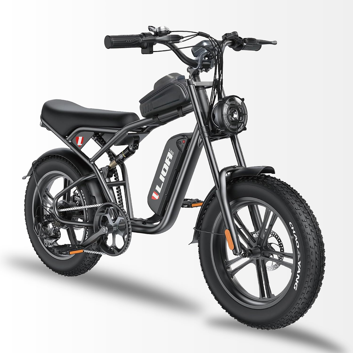Amazon.com : LIDAPRO Electric 30 MPH, 75 Miles Range Ebikes for Adults 1500w Fat Tires 20x4 Inch ...