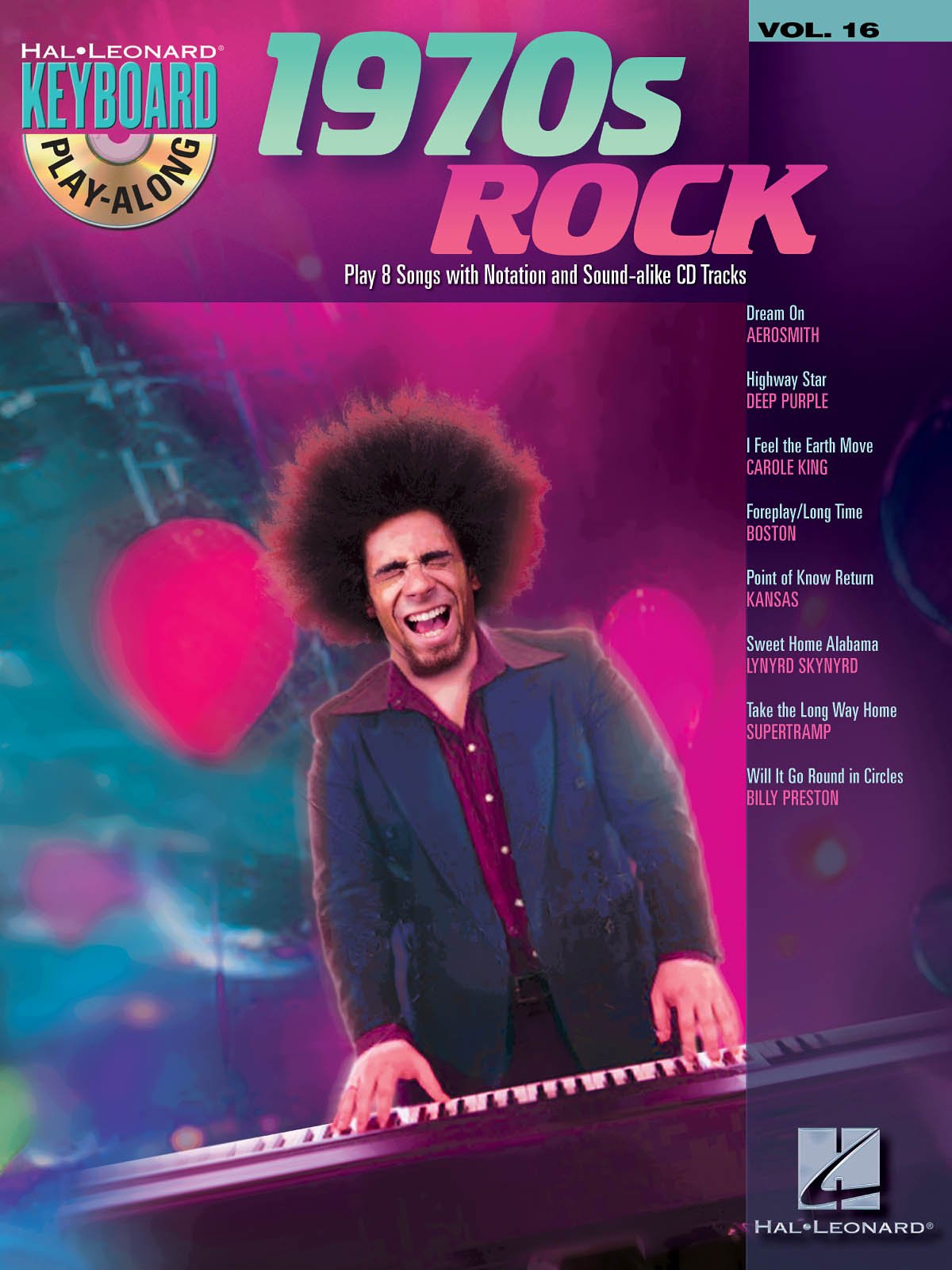 1970s Rock: Keyboard Play-Along Volume 16 (Hal Leonard Keyboard Play ...
