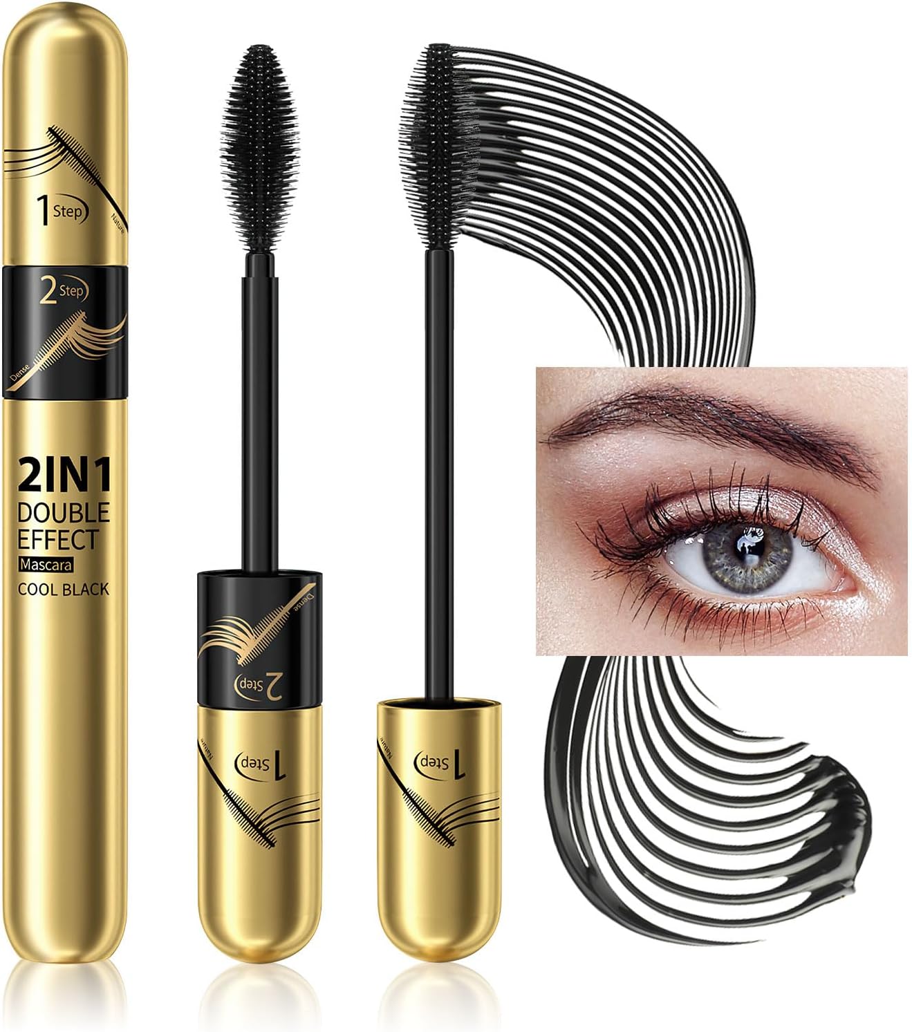 Amazon.com : Tubing Mascara Instant Extensions - Black 2-1 Mascara ...