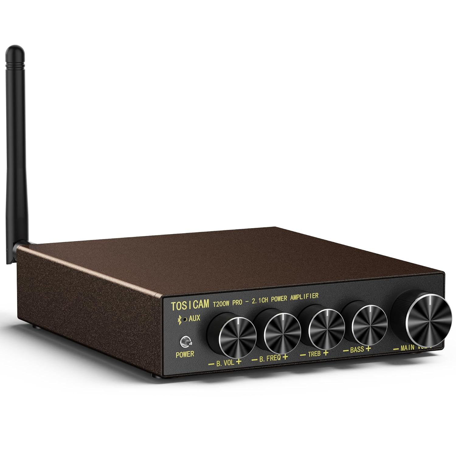 Amazon.com: T200W-PRO Bluetooth 5.1 Stereo Audio Receiver Amplifier 2.1 ...