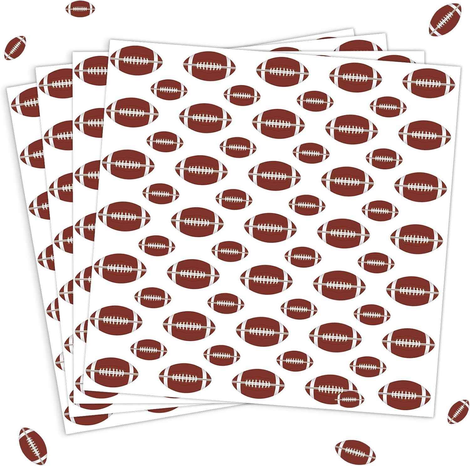 Amazon.com: 590 Pcs Football Stickers for Kids Football Party Stickers ...