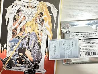 Amazon.co.jp: デスノート DEATHNOTE 原画展 弥海砂 ミニ色紙 マグネット : 文房具・オフィス用品