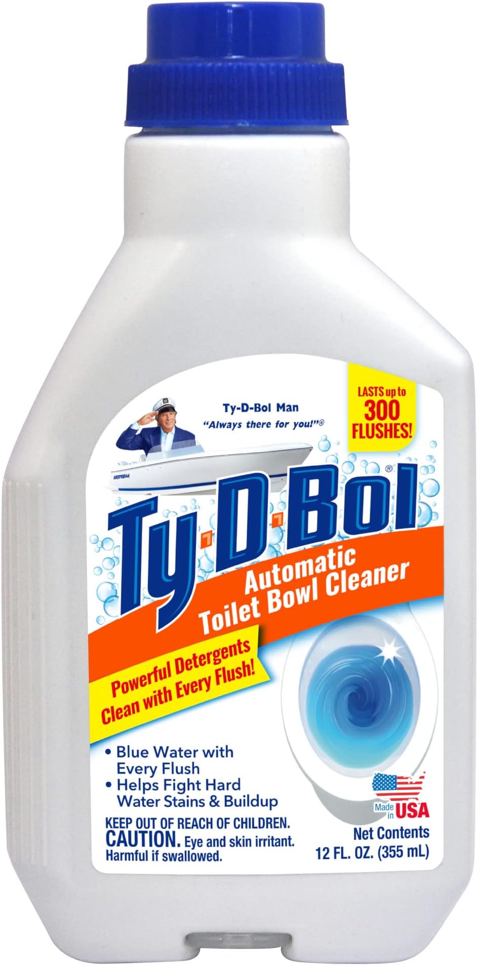 Amazon.com: Ty-D-Bol Automatic Toilet Bowl Cleaner Cleans and ...