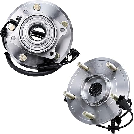 Amazon.com: Detroit Axle - Front Wheel Hub and Bearing Assembly for ...