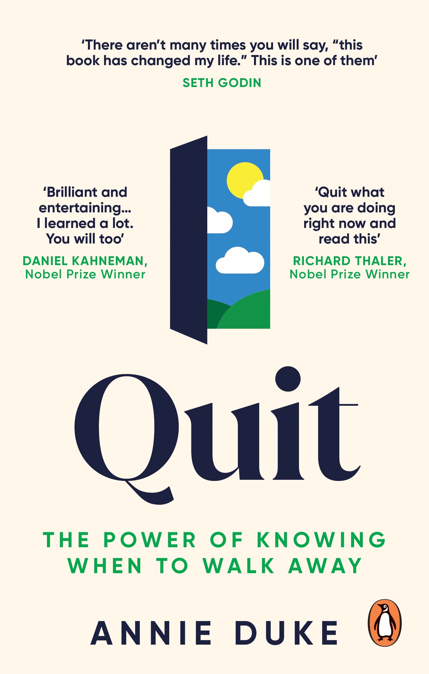 Quit: The Power of Knowing When to Walk Away: Annie Duke: 9781529146165 ...