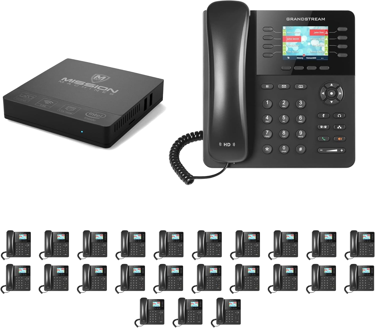 Amazon.com : Business Phone System 'Mission Machines' G200: Includes ...