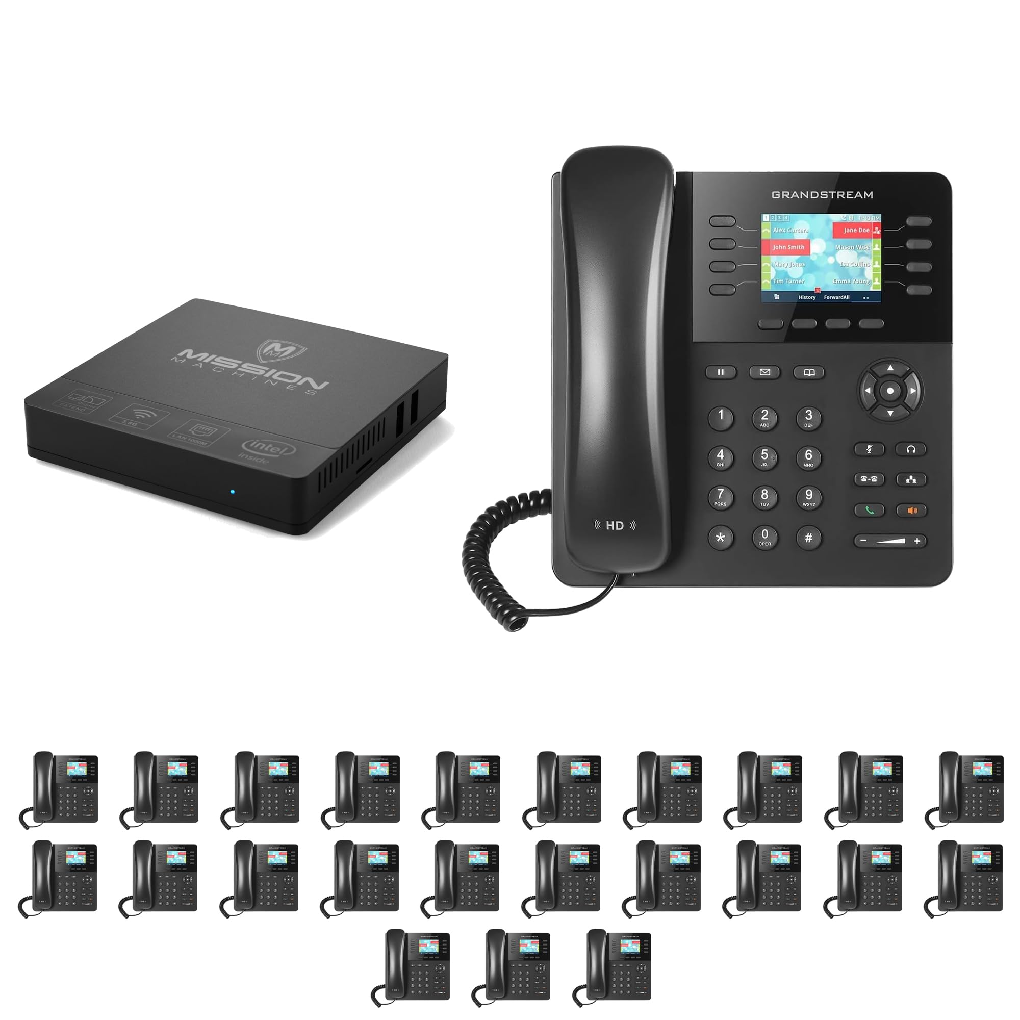 Amazon.com : Business Phone System 'Mission Machines' G200: Includes ...