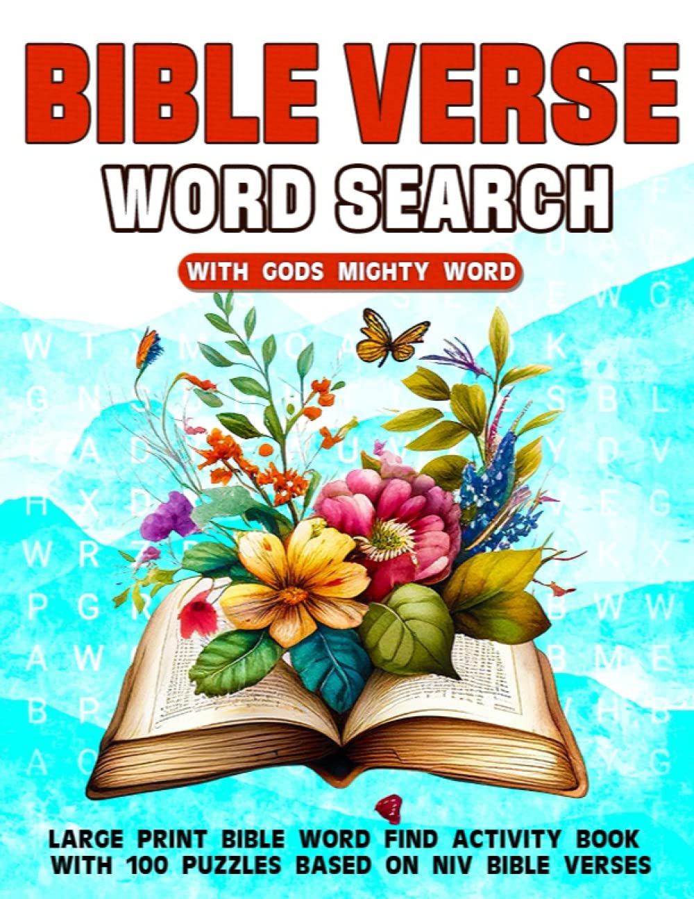 Bible Verse Word Search With Gods Mighty Word: Large Print Bible Word ...