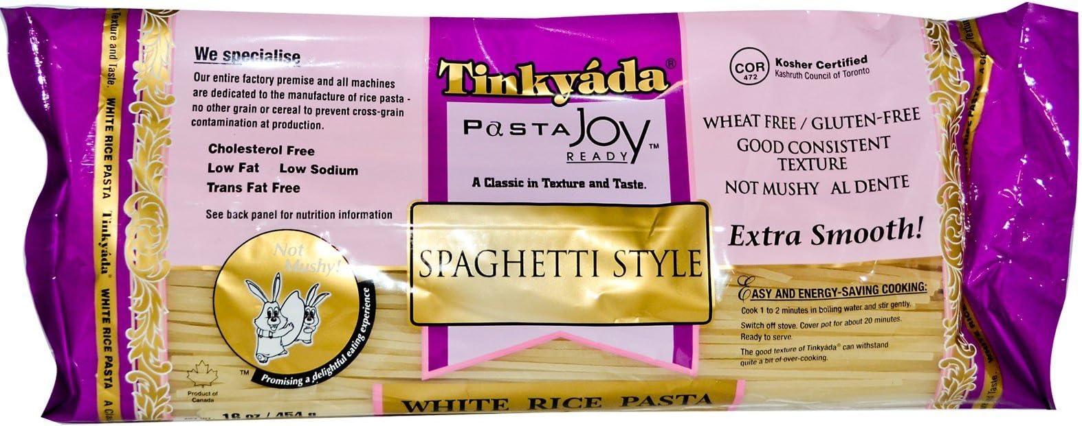 Amazon.com : Tinkyada Brown Rice Pasta Grand Shell, 8 Ounce : Italian ...