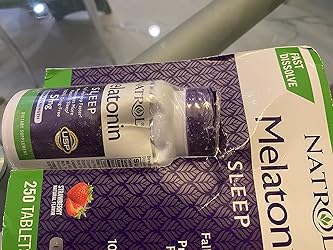Amazon.com: Melatonin 5 mg Time Release by Natrol 100 Tablets : Health ...