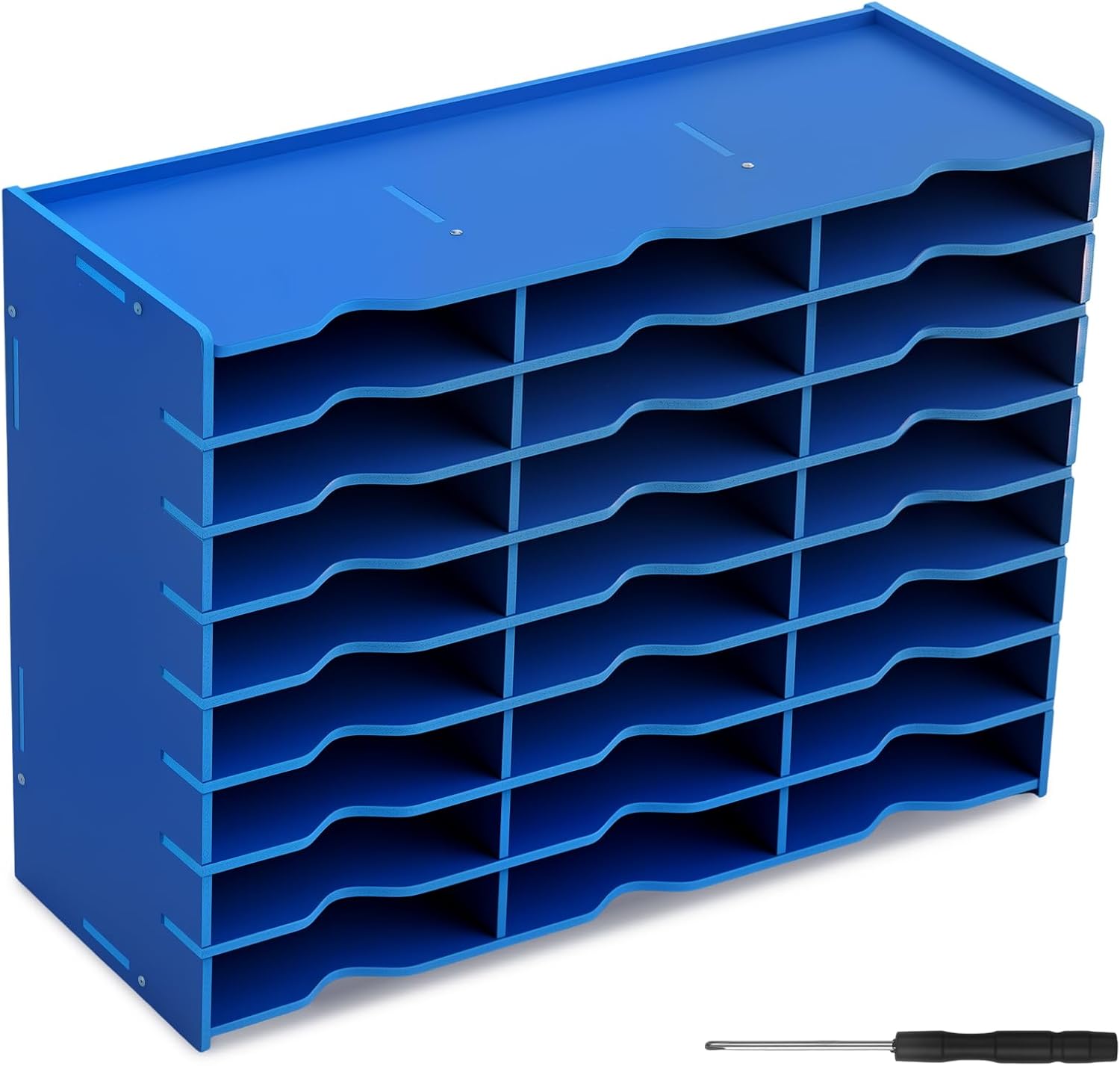 PTMTFYL Ink Pad Rack, 12/24/48 Slots Ink Pad Holder and Stamp Pad ...