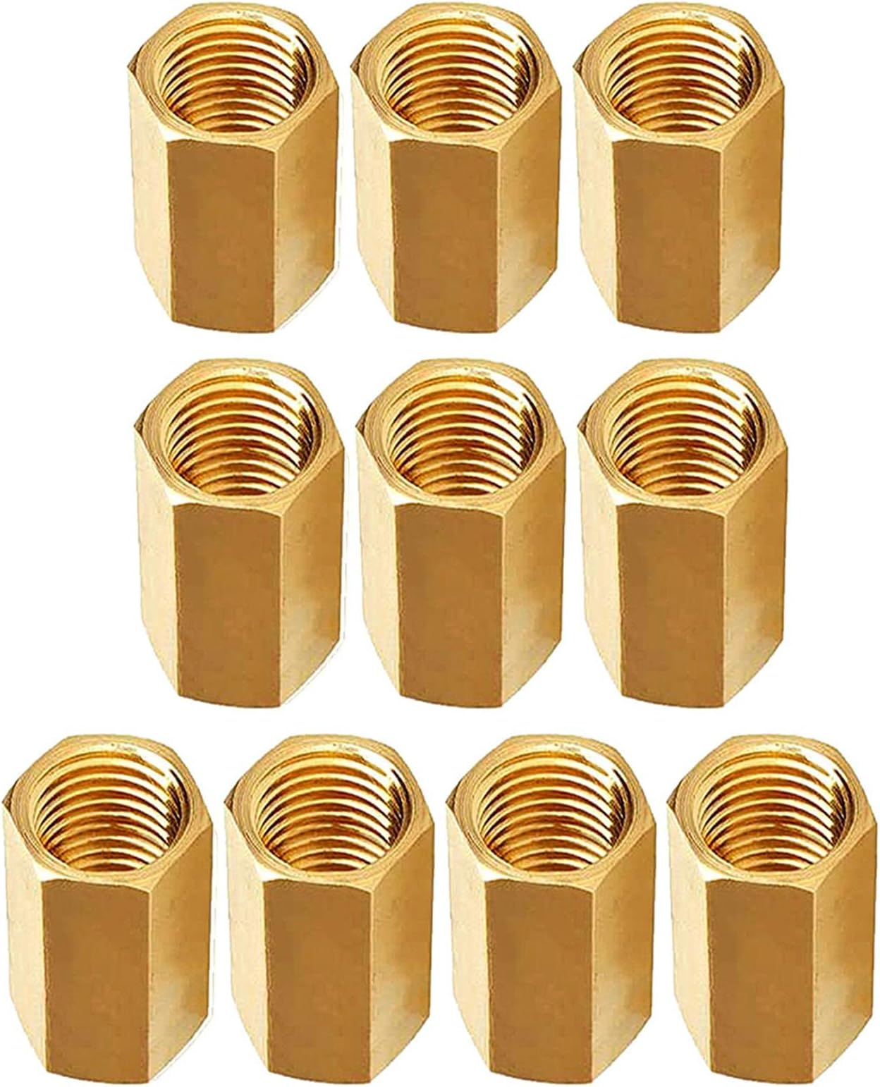 Amazon.com: The Stop Shop Inverted Flare Brake Line Union for 1/4" tube ...