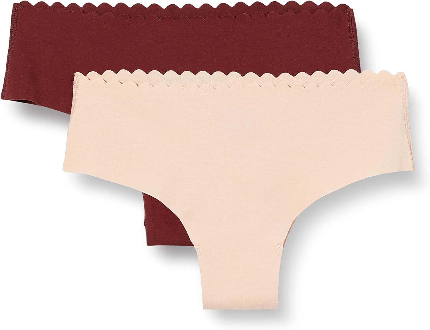 DIM Women's Hipster Body Touch X2 Underwear, Deep Chocolate/Pink Skin ...