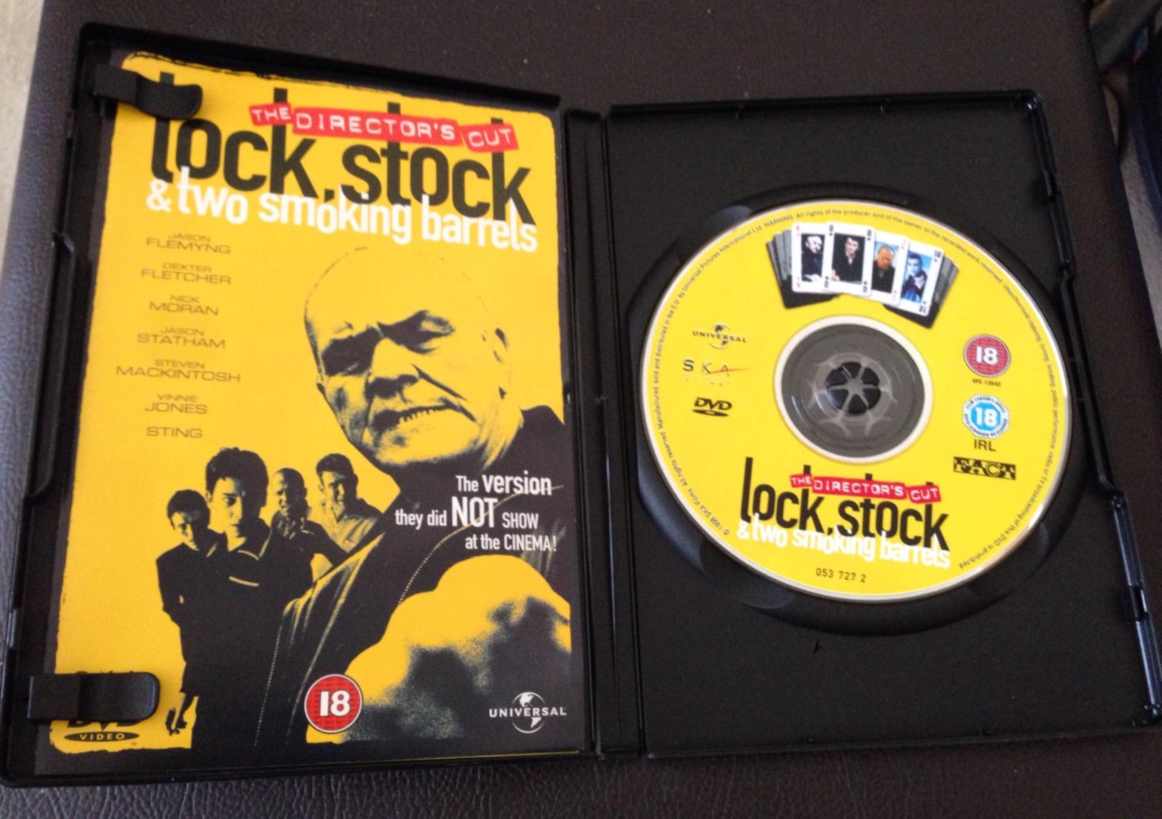 Lock, Stock And Two Smoking Barrels (Director's Cut) [VHS] [1998 ...