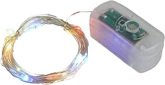 Amazon.co.jp: KOYOKOMA 【2個セット】 イルミネーションライト LED 防水 2m 20灯 柔軟 自由自在 装飾 電飾 クリスマス パーティー 結婚式 ガーデンライト ...