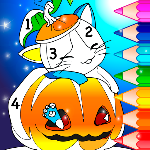 Halloween Para Colorear Por Números