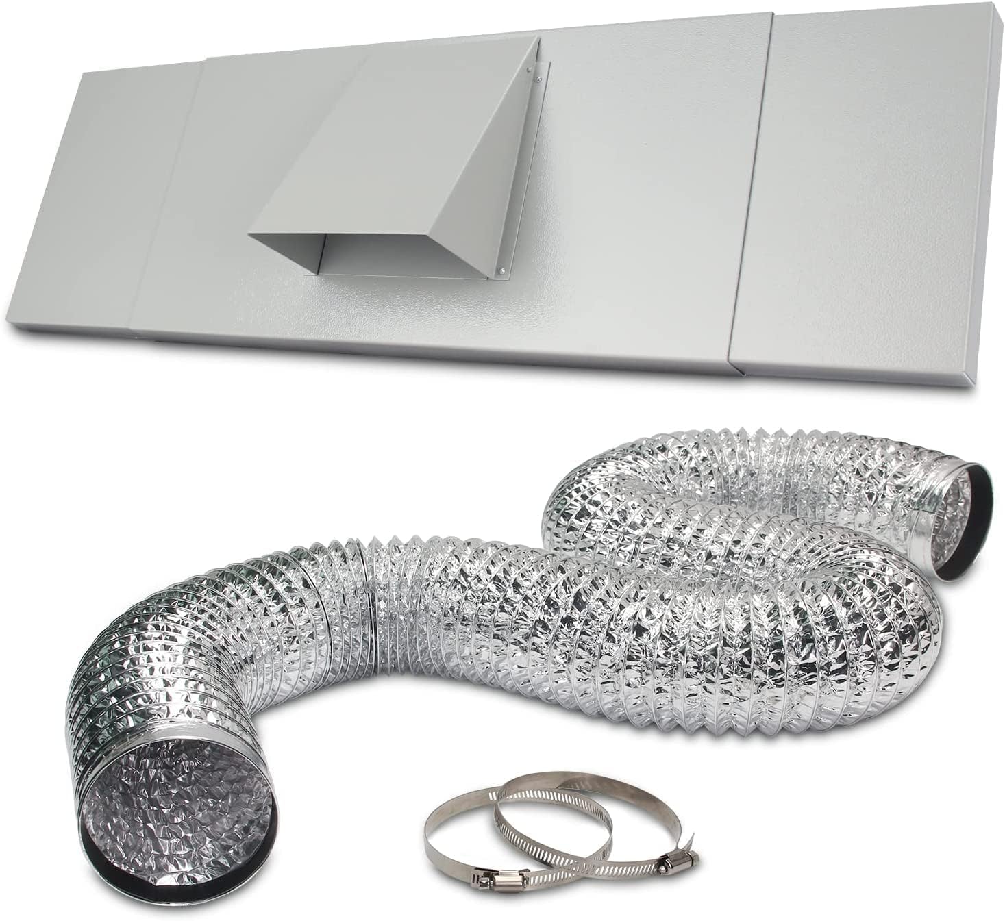 Amazon.com: TOPOWN Galvanized Steel Window Dryer Vent for 4" Dryer Vent ...