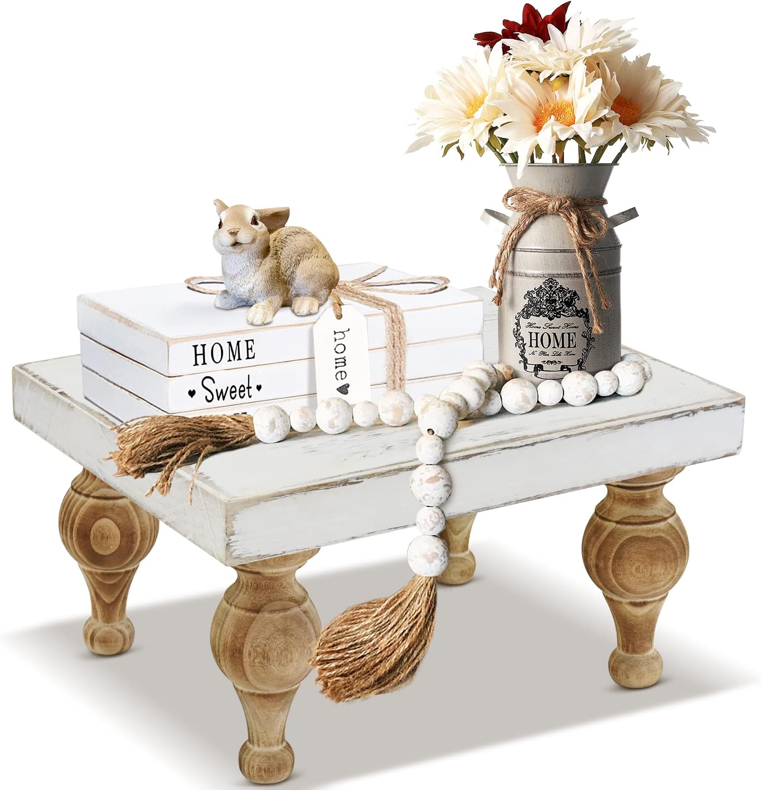 Amazon.com: Elynice Decorative Wood Risers for Display - 12 x 9 x 5.5 ...